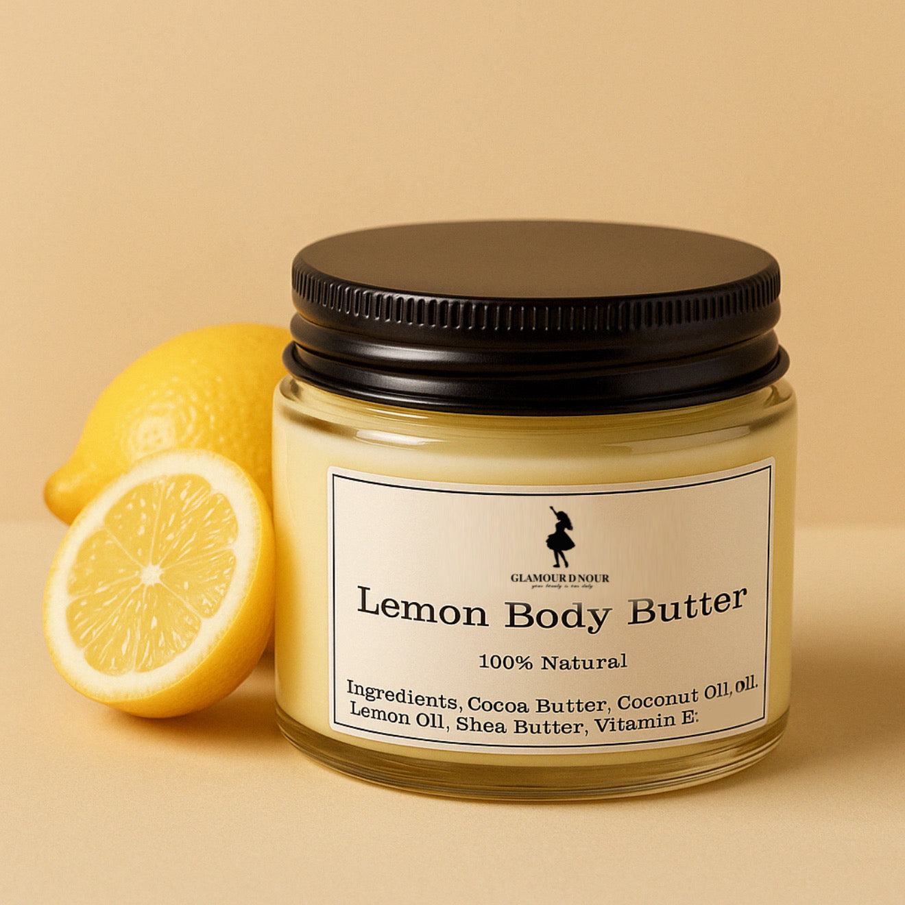 Lemon Body Butter – Glamour D Nour